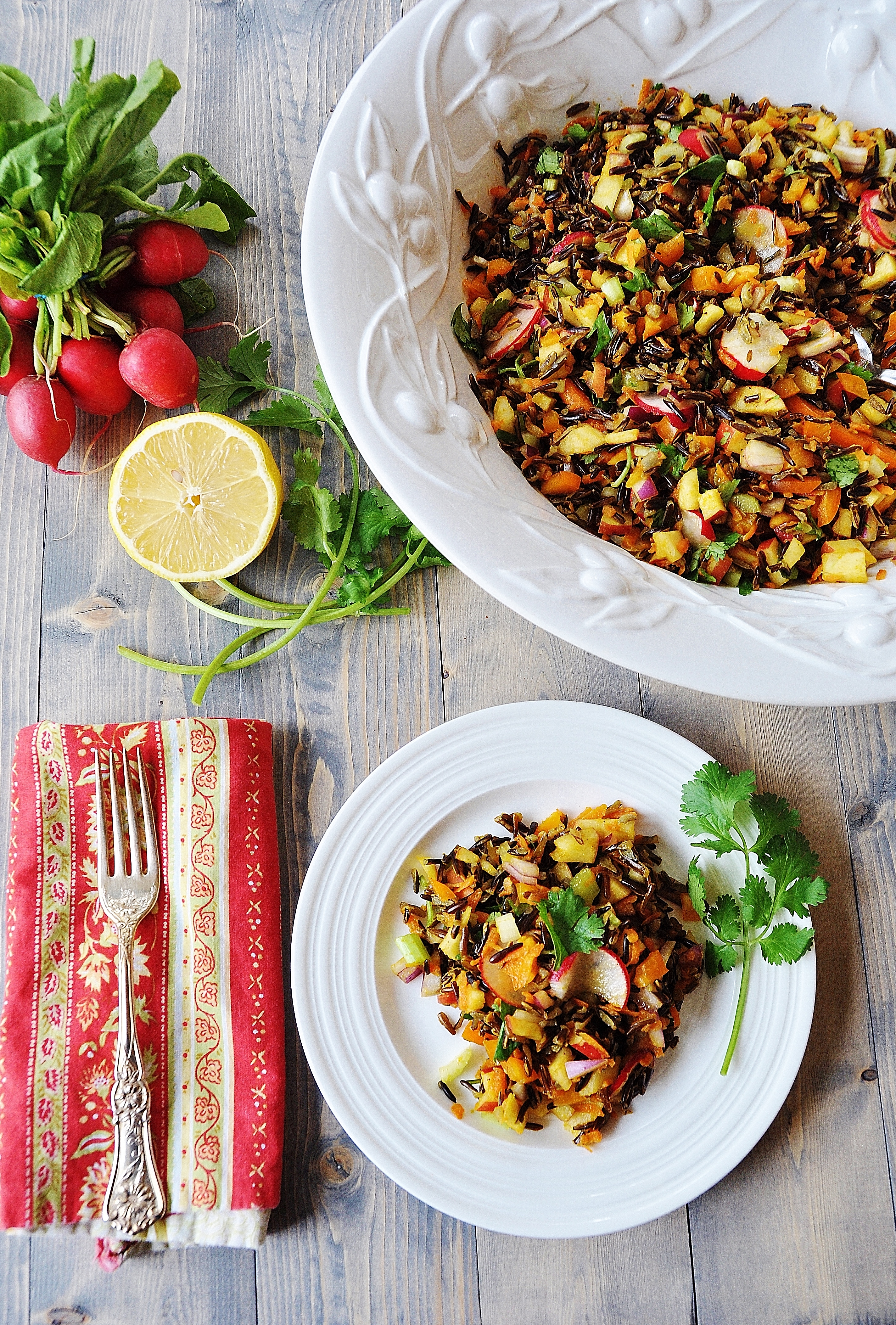 Wild Rice Vegetable Pilaf - Veganosity