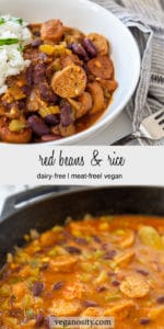 Spicy Vegan Red Beans & Rice - Veganosity